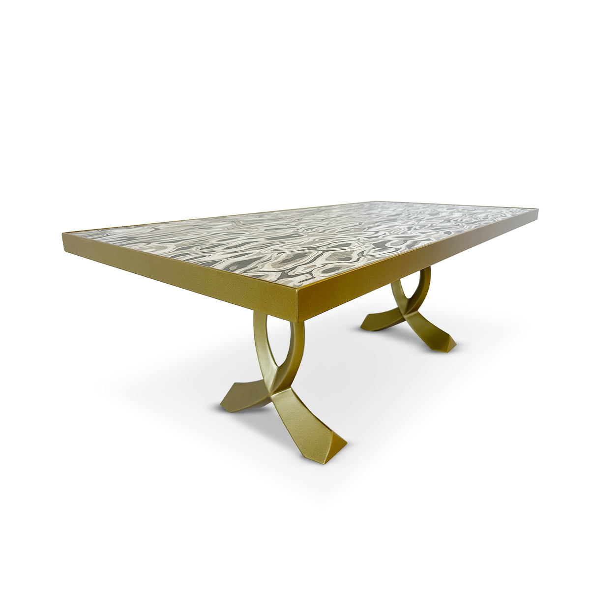 The Cheetah Regal Coffee Table — Art of the Tile